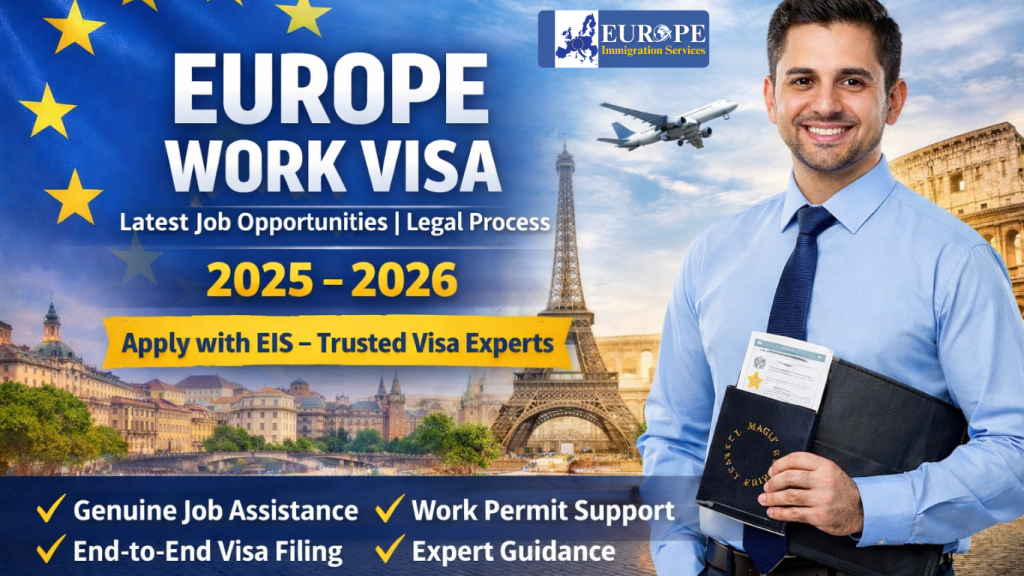 Europe Work Visa 2025–2026 | Jobs, Process & Eligibility – EIS